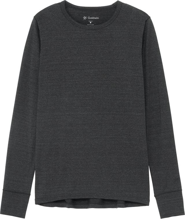 シースリーフィット C3fit ウールクルーロングスリーブ レディース ウィメンズ 女性 ボディウェア トップス シャツ トレーナー インナー アンダーウェア 丸首 耐久性 保温 快適 日本製  GCW84435