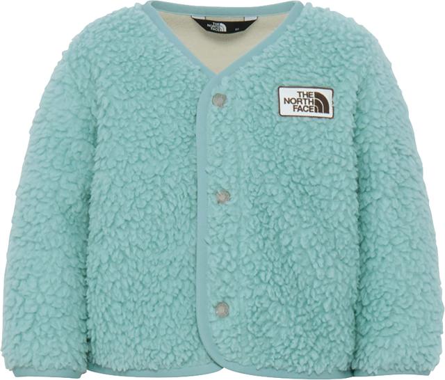 ザ・ノース・フェイス THE NORTH FACE アウトドア ベビーカドルフリースカーディガン 赤ちゃん 子供服 アウター 上着 保温 秋冬 防寒 外遊び おでかけ 着脱簡単 ドットボタン ロゴワッペン  NAB72401