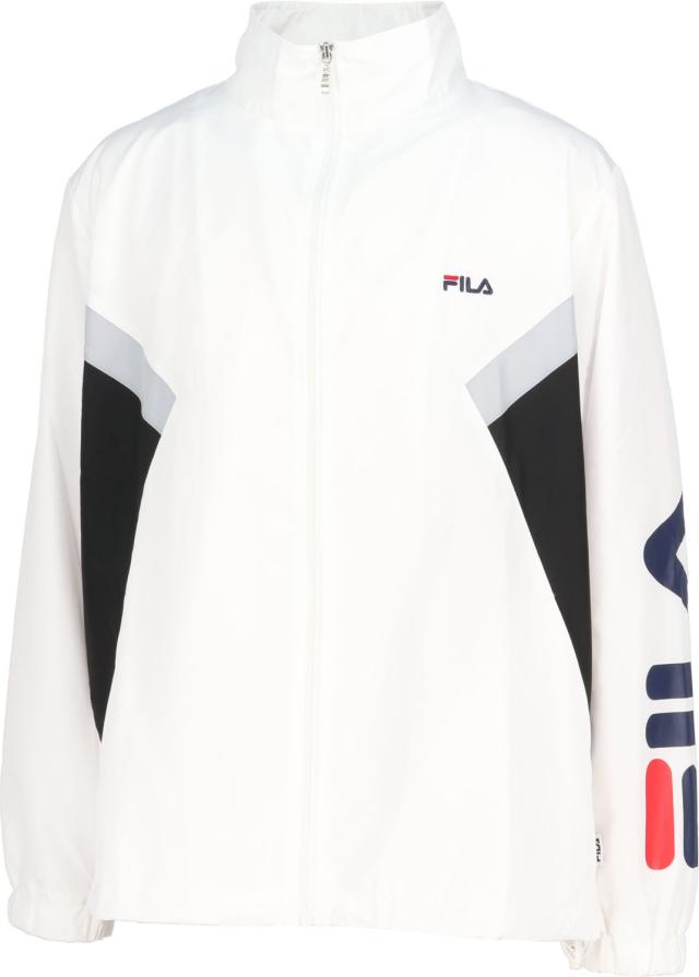 フィラ FILA ウィンドジャケット ウェア アウター 上着 ウインドブレーカー ジャージ メンズ レディース 裏起毛 防寒 フルジップ ロゴ トレーニング デイリー 普段着  FU25FP804