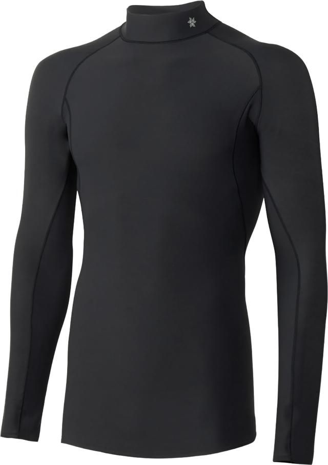 シースリーフィット C3fit KODENSHI WARM HIGH NECK LONG SLEEVES インナー アンダー ウェア 長袖 メンズ 男性 大人 着圧 保温 吸汗速乾 ストレッチ  GC65302