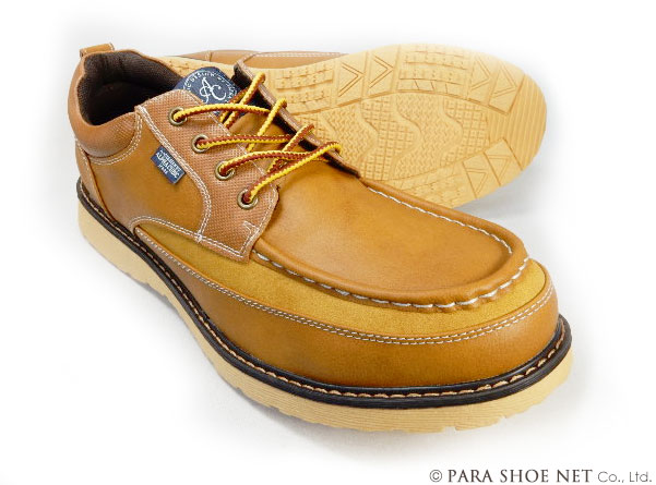 ALPHA CUBIC jeans Uモカ カジュアルシューズ ブラウン（茶色）ワイズ3E（EEE）28cm（28.0cm）、29cm（29.0cm）、30cm（30.0cm）【大きいサイズ（ビッグサイズ）メンズ紳士靴】(ACJ0410-BRN)