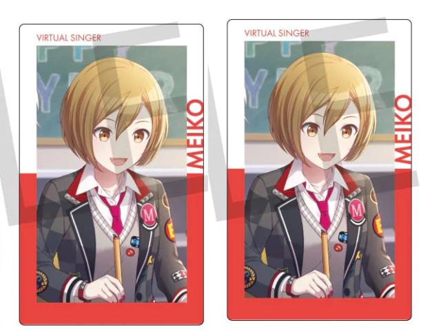 MEIKO プロジェクトセカイ カラフルステージ！ feat. 初音ミク ePick card series vol.20 C 2枚セット ...