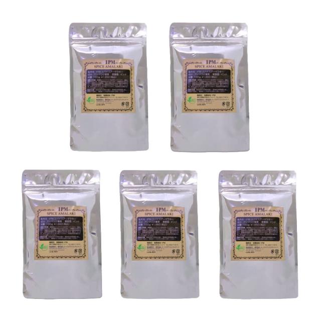 I.P.M スパイス アーマラキー 100g 5個セット 天然ヘナ 髪染め 白髪染め IPM 正規品 ★特典付き【送料当社負担】