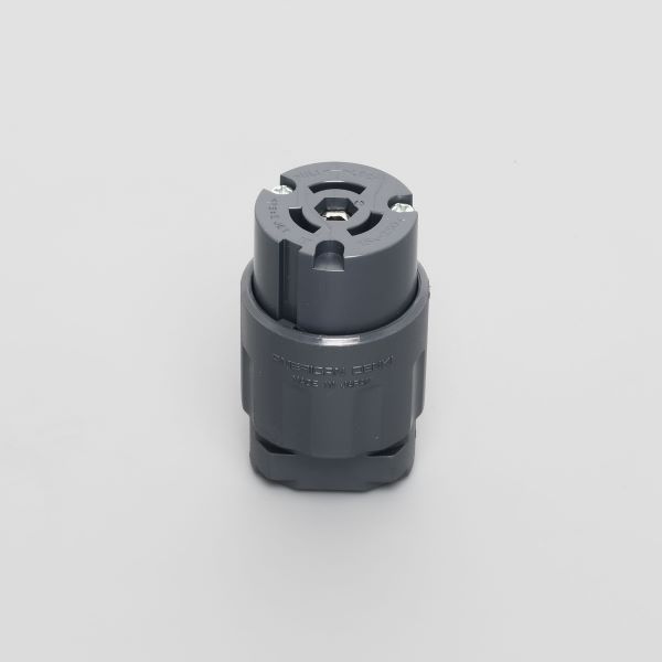 Яアメリカン電機 【3124GN】黒色 コードコネクタボディ ナイロンカバー 引掛形 15A 接地形3P 250Vの通販はau PAY ...