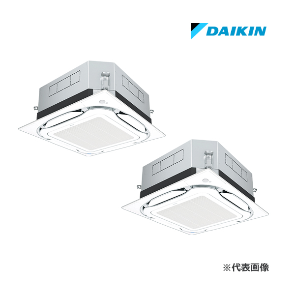 π ダイキン 業務用エアコン【SSRUC80CVD】[分岐管セット] 天井埋込カセット形 UVストリーマ除菌 ツイン同時マルチ 3馬力 ワイヤード 単相200V FIVE STAR ZEASの ...