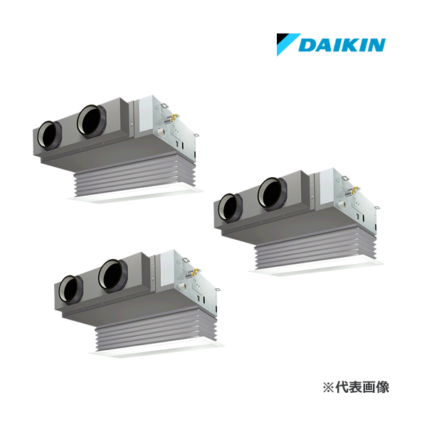 π●ダイキン 業務用エアコン【SSRB224CM】[分岐管セット]フレッシュホワイト 天井埋込カセット形 トリプル同時マルチ 8馬力 ワイヤード 三相200V FIVE STAR ZEAS