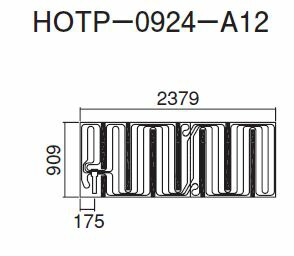 ●ダイキン 床暖房パネル(床材分離型)【HOTP-0924-A12】ほっとぴあ Aシリーズ〔EA〕