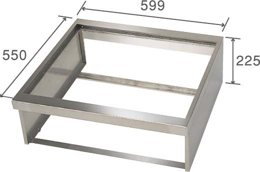 ◆15時迄出荷OK！三菱【CS-ZWAKU60】IHクッキングヒーター部材 専用枠(旧品番CS-Z60WAKU)