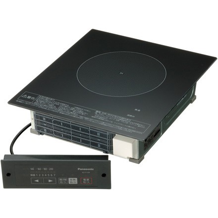 ◆15時迄出荷OK！パナソニック IHクッキングヒーター【KZ-F12B】(200V)1口ビルトイン業務用タイプ