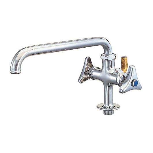 INAX/LIXIL 水栓金具【LF-114-13-U】立形分岐自在水栓 呼び径13mm 吐水口長さ220mm 一般地・寒冷地共用〔IE〕の通販はau PAY マーケット - 家電と住設のイー ...