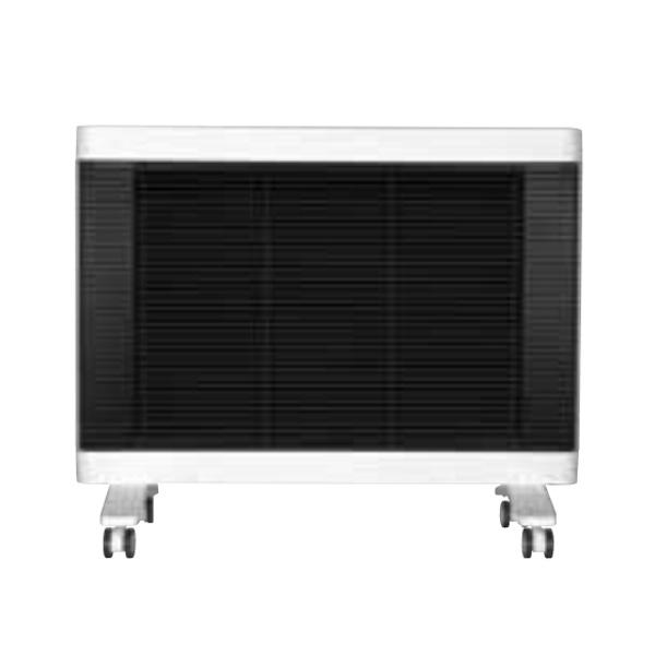 ●インターセントラル 【MHS-700(W)】遠赤外線ヒーター マイヒートセラフィ ボディー:ホワイト ガード:グレー 700W 単相100V 50/60Hz〔EA〕