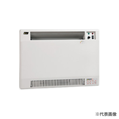 ●インターセントラル 【NYS-750】自然対流式 パネルヒーター NYSシリーズ 横型 ダイヤル式サーモスタット内蔵 中用量スタンダードタイプ ステンレス製 0.75kW〔GA〕