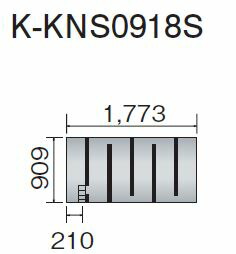 ●ダイキン 床暖房パネル(床材分離型)【K-KNS0918S】ホッとエコ フロアパネル〔EA〕
