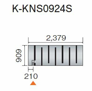 ●ダイキン 床暖房パネル(床材分離型)【K-KNS0924S】ホッとエコ フロアパネル〔EA〕