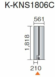 ●ダイキン 床暖房パネル(床材分離型)【K-KNS1806C】ホッとエコ フロアパネル〔EA〕