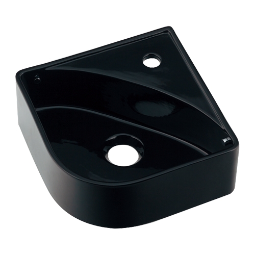 カクダイ 【493-227-D】壁掛手洗器 ブラック MINO 美濃焼〔GB〕の通販はau PAY マーケット - 家電と住設のイークローバー | au PAY マーケット－通販サイト