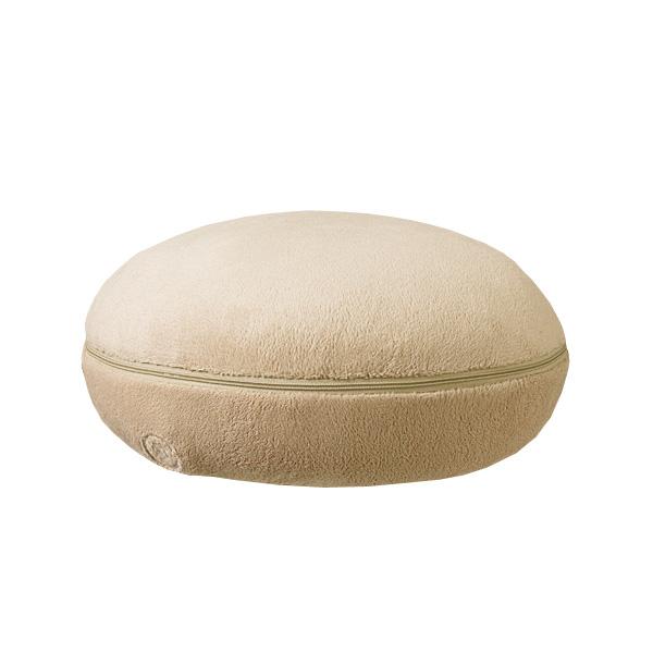 ●⊥クロシオ 【90069】(4954877900696) ベージュ マッサージクッション プチシフォン
