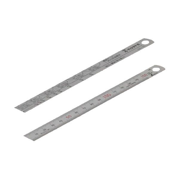 未来工業 【DS-15】デンコースケール (電線・パイプ径付 150mm直尺) JIS1級 (ステンレス製シルバー仕上)の通販はau PAY マーケット - 家電と住設のイークローバー ...