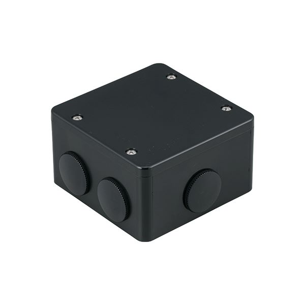 未来工業 【PVK-BNPK】ブラック PVKボックス (防水タイプ) 中形四角(深型) おねじキャップ付 防雨型の通販はau PAY マーケット - 家電と住設のイークローバー | au ...