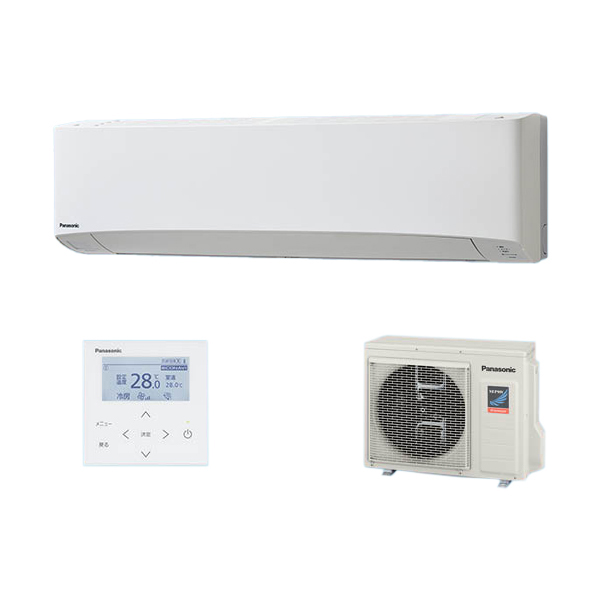 ●βパナソニック 業務用エアコン【PA-P63K7GB】壁掛形 XEPHY Premium(ハイグレード) シングル エコナビ(ワイヤード) 三相200V P63形 2.5馬力相当