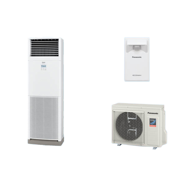●βパナソニック 業務用エアコン【PA-P56B7GB】床置形(スリム形) XEPHY Premium(ハイグレード) シングル エコナビ 三相200V P56形 2.3馬力相当