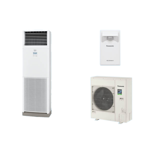 ●βパナソニック 業務用エアコン【PA-P160B7HB】床置形(スリム形) XEPHY Eco(高効率タイプ) シングル エコナビ 三相200V P160形 6.0馬力相当