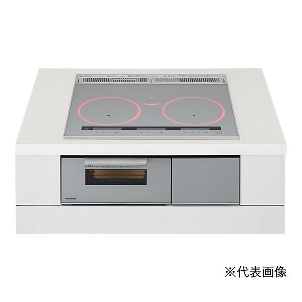 ●u.パナソニック IHクッキングヒーター【KZ-B1T6S】Bシリーズ 3口IH 幅60cmタイプ ラクッキングリル 鉄・ステンレス対応 シルバー/シルバー