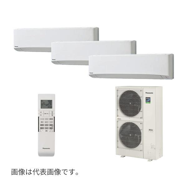 ●βパナソニック 業務用エアコン【PA-P224K7HTBX】[分岐管セット] 壁掛形 同時トリプル エコナビ(ワイヤレス) 三相200V P224形 8.0馬力相当