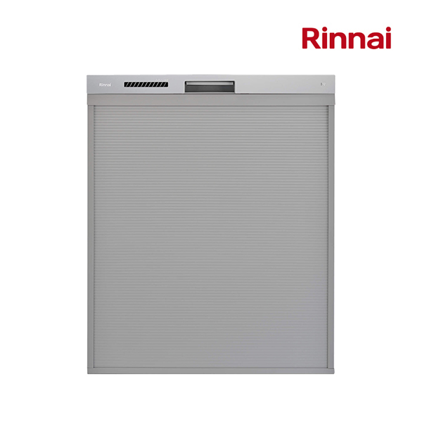 ●リンナイ 食器洗い乾燥機【RKW-D401LPA】深型スライドオープン 幅45cm ハイグレード ステンレス調ハーフミラー(化粧パネル対応)〔GB〕