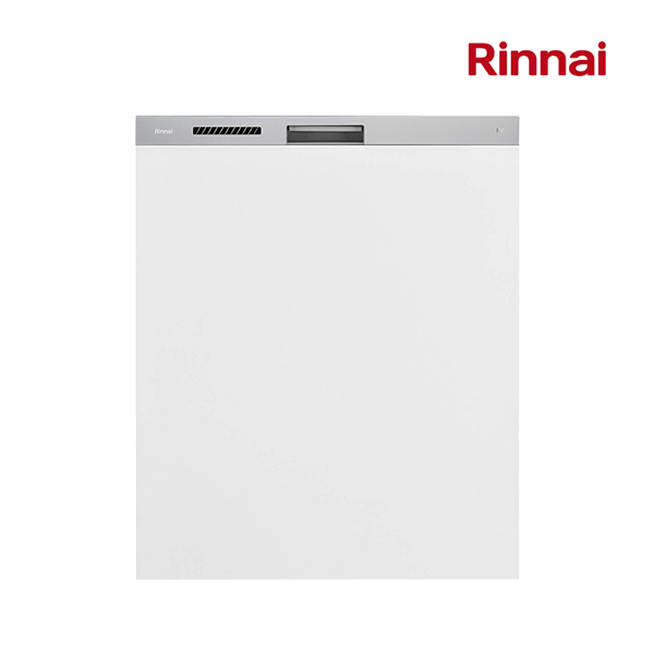●リンナイ 食器洗い乾燥機【RKW-SD401LPMA】深型スライドオープン 幅45cm ハイグレード ステンレス調ハーフミラー(扉材専用) 自立脚付きタイプ〔GB〕