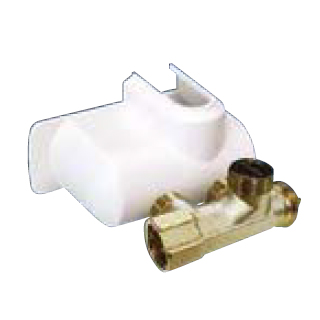 リンナイ パネルヒータ 部材【FL-2C】(26-8066) バルブボディ(カバー付) アングル(複管式用)〔FH〕