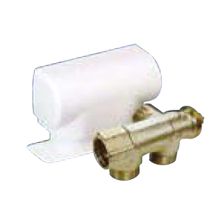 リンナイ パネルヒータ 部材【FXL-1C】(26-8075) バルブボディ(カバー付) アングルHXL用(単管式用)〔FH〕