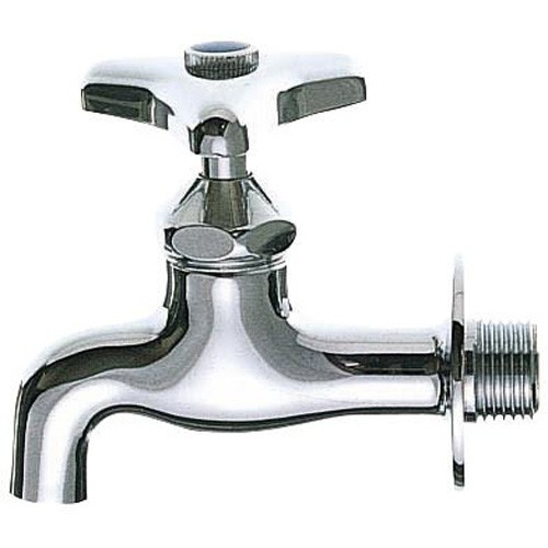 三栄水栓/SANEI 水栓金具【Y10J-25】横水栓 (固定コマ仕様)〔FA〕の通販はau PAY マーケット - 家電と住設のイークローバー | au PAY マーケット－通販サイト