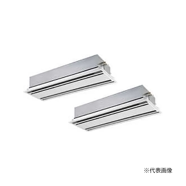 ●Я東芝(日本キヤリア) 業務用エアコン【GWSB28014XU】天井カセット形 2方向吹出し スーパーパワーエコゴールド 同時ツイン 10馬力 ワイヤレス 三相200V