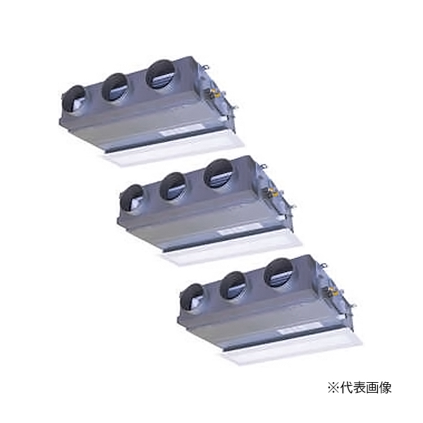 ●Я東芝(日本キヤリア) 業務用エアコン【GBSC22414MUB】天井埋込形 ビルトイン スーパーパワーエコゴールド 同時トリプル 8馬力 ワイヤード 三相200V