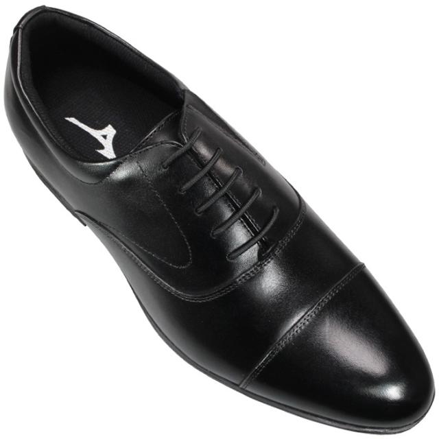 ミズノ MIZUNO ビジネスウォーキングシューズ B1GM2500 09 エクスライト ST3 ブラック 25.5cm〜29cm メンズ ビジネスシューズ ウォーキングシューズ 黒靴 紳士靴 本革 冠婚葬祭 3E相当 幅広 EXLIGHT ST3 ミズノB1GM2500