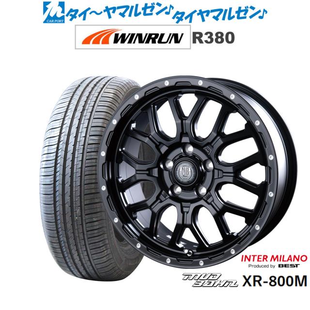 インターミラノ マッドバーン XR-800M 17インチ 7.0J WINRUN ウインラン R380 215/60R17 サマータイヤ ホイール4本セットの通販はau PAY マーケット ...