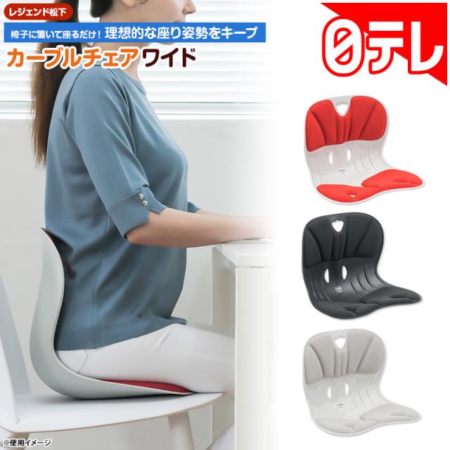 レジェンド松下 カーブルチェアワイド 日テレポシュレ(日本テレビ 通販 ポシュレ)