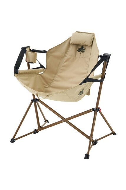 LOGOS/ロゴス ユラユラハンモックチェア ゆらゆらハンモックチェア コンパクト収納可能なゆったり使えるリクライニング機能付きのハンモックチェア ハンキングチェア 転倒防止ストッパー付き【送料無料】