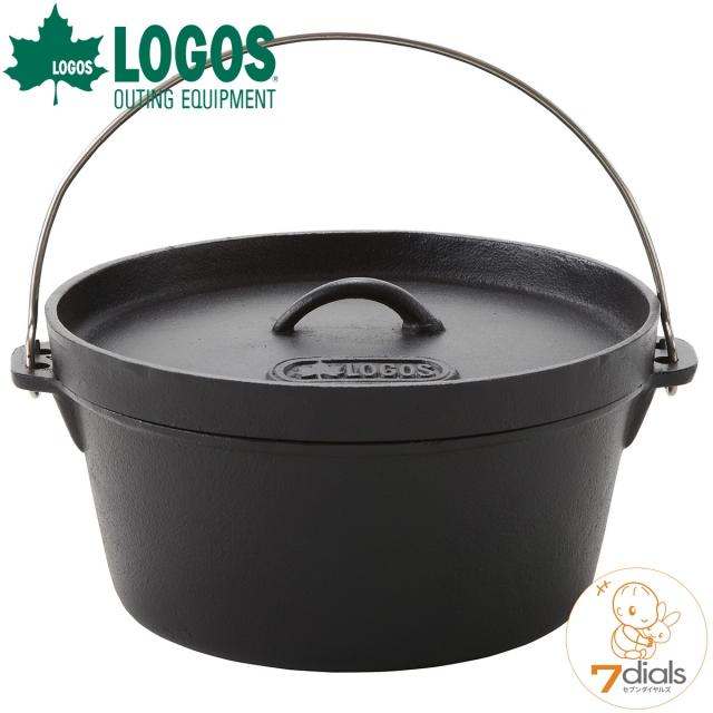 LOGOS/ロゴス SLダッチオーブン12inch・ディープ(バッグ付き)IHにも対応のシーズニング不要のダッチオーブン12インチ【送料無料】