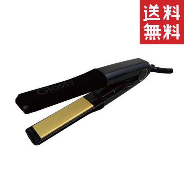 大阪ブラシ SI-25 Glossy グロッシー プロフェッショナルストレートアイロン ブラック サロン 美容院 セラミックコーティング