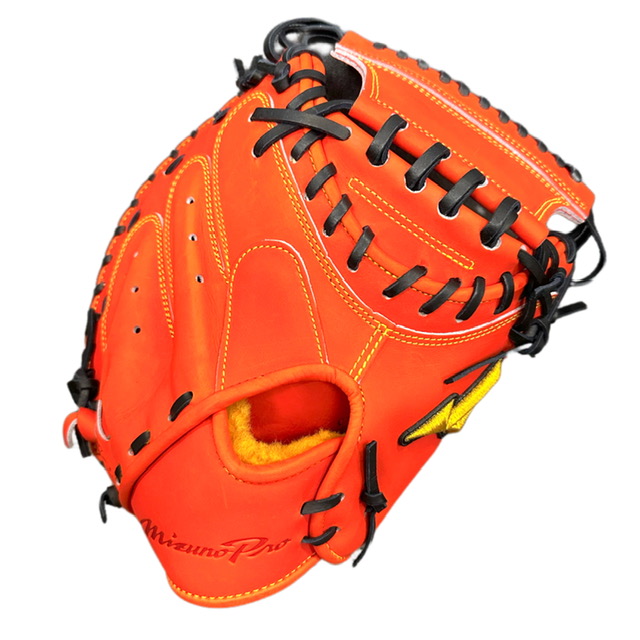 【型付け無料・グラブ袋刺繍無料(単色)】ミズノ(MIZUNO) ミズノプロ 硬式キャッチャーミット 號SAKEBI 1AJCH29220-52 2023AW ※縁取り・影付きの場合は、1ヶ所あたり1100円かかります