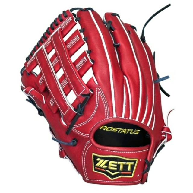 【型付/グラブ/袋/刺繍無料】 ゼット(ZETT) プロステイタス 硬式オーダーグラブ スポコバオリジナル 117型 BPGPRO 左投げ外野手用 [ 型付け無料 硬式グラブ刺繍2ヶ所・グラブ袋刺繍無料(単色のみ)※縁取り・影付きの場合、1ヶ所+1100円(税込)]