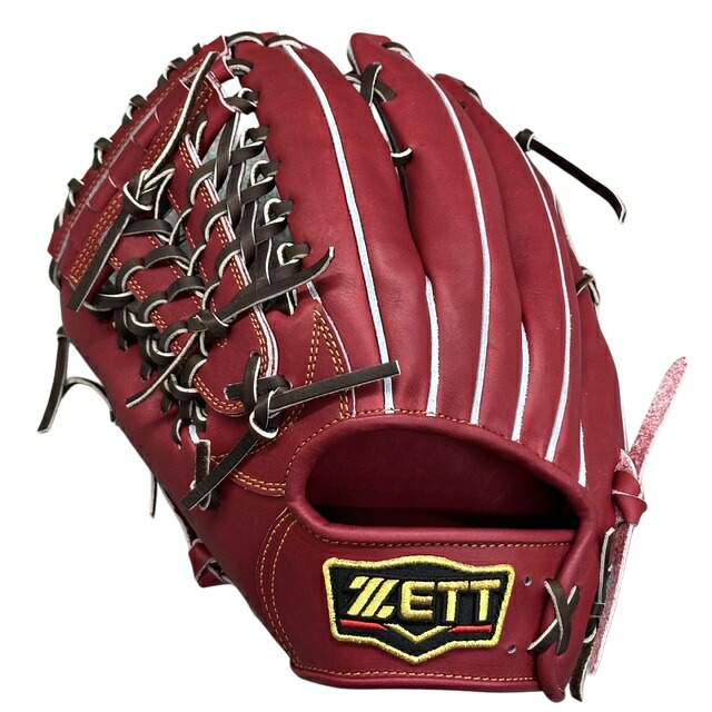 【型付/グラブ/袋/刺繍無料】 ゼット(ZETT) 硬式グラブ グローブ プロステイタス ユーティリティ用 BPROG680-4000r 左投げ [ 型付け無料 硬式グラブ刺繍2ヶ所・グラブ袋刺繍無料(単色のみ)※縁取り・影付きの場合、1ヶ所+1100円(税込)]