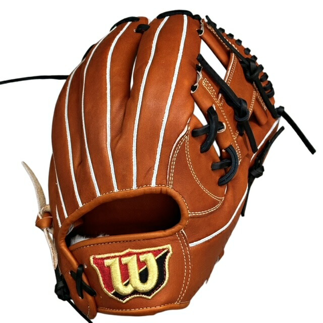 【型付/グラブ刺繍無料】 ウィルソン(Wilson) 硬式グラブ モデル 2024限定モデル 内野手用 STAFF DUAL デュアル 87型 外崎修汰モデル Mチャップマンモデル WBW102904 [ 型付け無料 硬式グラブ刺繍2ヶ所無料(単色のみ)※縁取り・影付きの場合、1ヶ所+1100円(税込)]