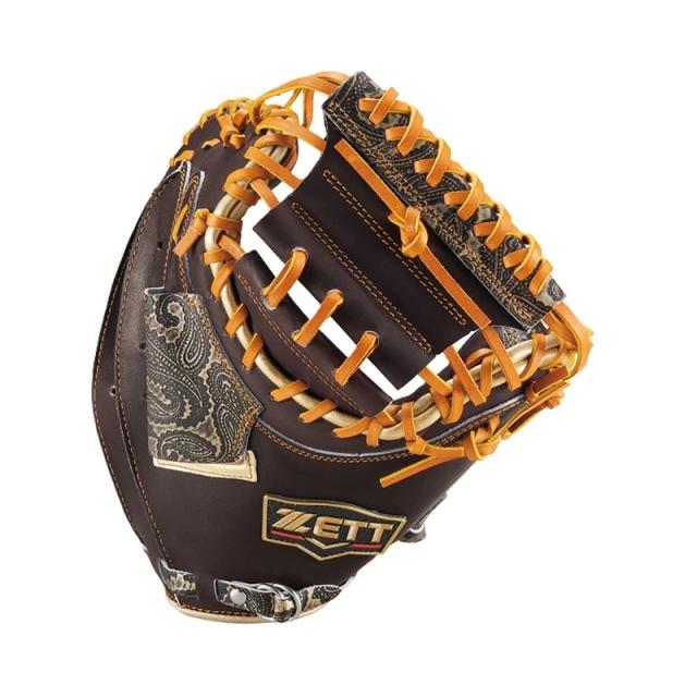 【型付/グラブ袋刺繍無料】 ゼット(ZETT) プロステイタス 軟式キャッチャーミット 捕手用 BRCB32522K-3753 [ ミット型付け無料 軟式グラブ袋刺繍無料(単色のみ)※縁取り・影付きの場合、1ヶ所+1100円(税込)]