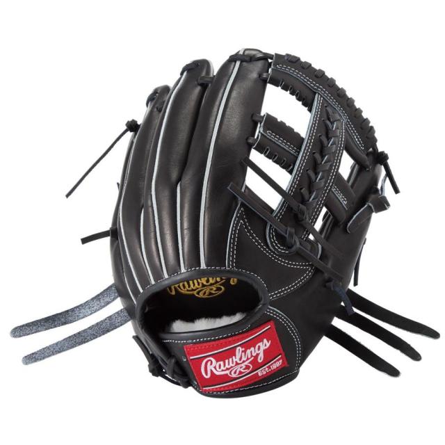 【型付/グラブ刺繍無料】 ローリングス(Rawlings) 軟式グラブ HOH PRO EXCEL 内野手用 GR5HECK45-BK [ 型付け無料 軟式グラブ刺繍1ヶ所無料(単色のみ)※縁取り・影付きの場合、1ヶ所+1100円(税込)]