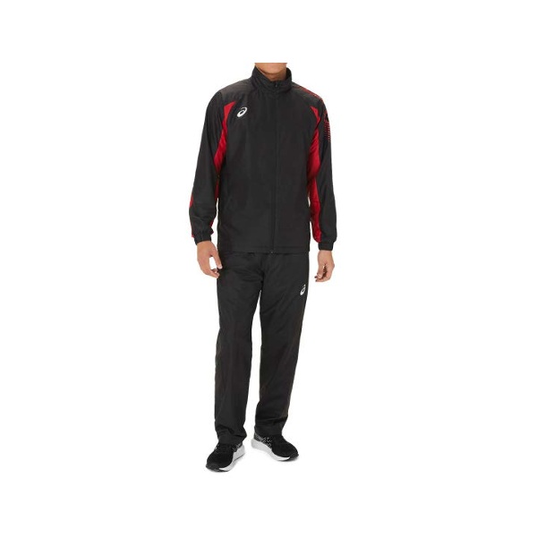 アシックス(asics) ウィンドブレーカー ジャケット パンツ 上下セット 2031D535-536PBK