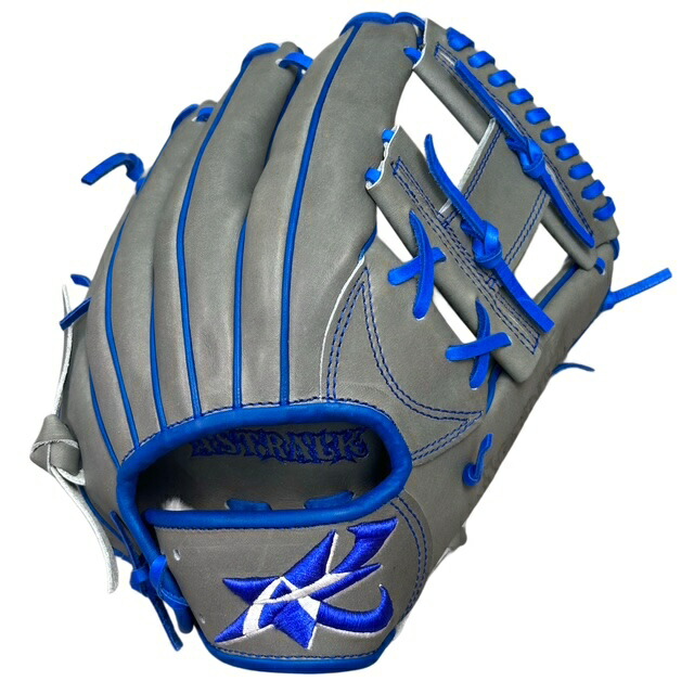 【型付/グラブ刺繍無料】 アストラル・ケイ(ASTRAL・K) 少年軟式 グラブ オールラウンド用 Dグレー ステアレザー 日本製 AST-25JLO-DGRAY [ 型付け無料 少年軟式グラブ刺繍1ヶ所無料(単色のみ)※縁取り・影付きの場合、1ヶ所+1100円(税込)]