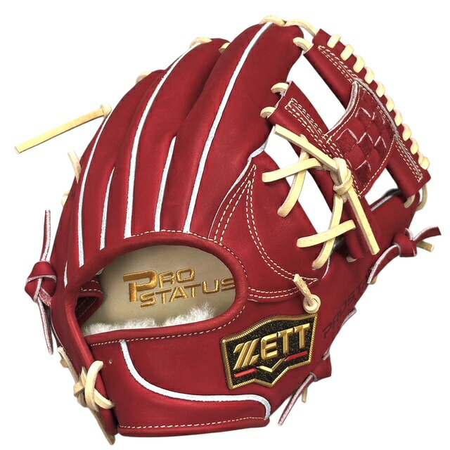 【型付/グラブ/袋/刺繍無料】 ゼット(ZETT) プロステイタス 硬式オーダーグラブ スポコバオリジナル 296型 今宮モデル BPGPRO-296 4000N [ 型付け無料 硬式グラブ刺繍2ヶ所・グラブ袋刺繍無料(単色のみ)※縁取り・影付きの場合、1ヶ所+1100円(税込)]